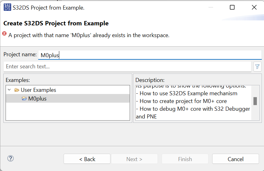 Solved: Example Project in S32 Design Studio 3.5 - NXP Community