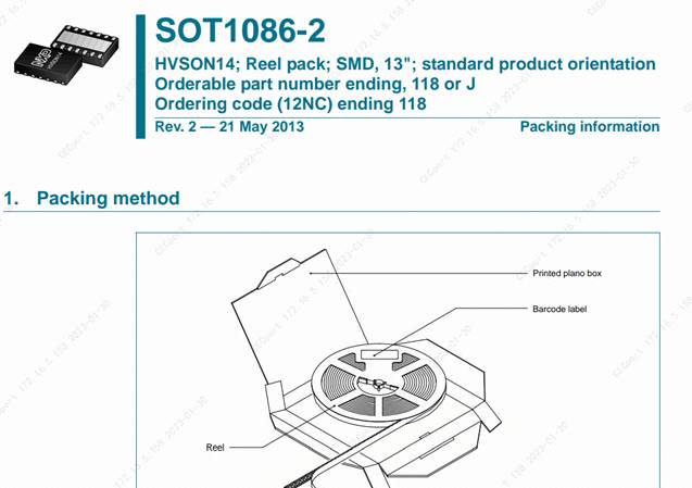 TJA1145AT PACKING INFORMATION - NXP Community
