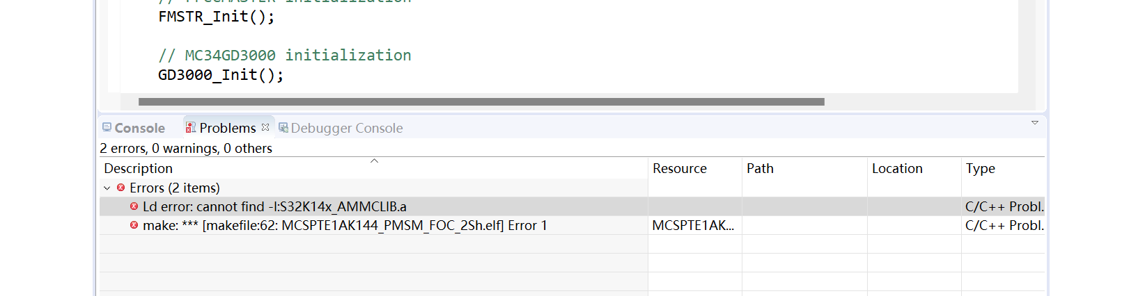 MCSPTE1AK144_PMSM_FOC_2Sh - NXP Community
