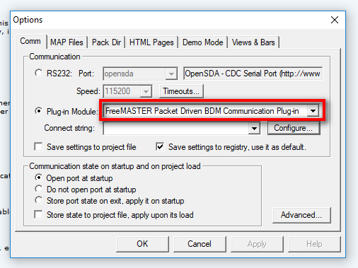 FreeMaster on TOMAR (S12VR) with CodeWarrior IDE 5.9 - NXP Community