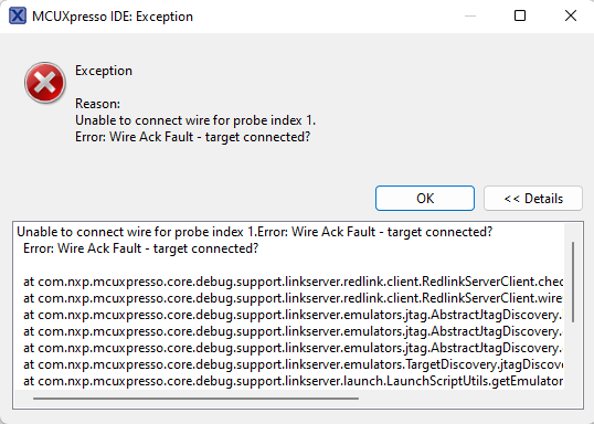 FRDM-K32L2B3 unable to connect to debug port - NXP Community