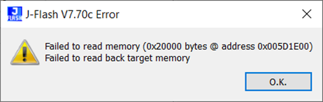 Fail to read memory on S32k312 - NXP Community