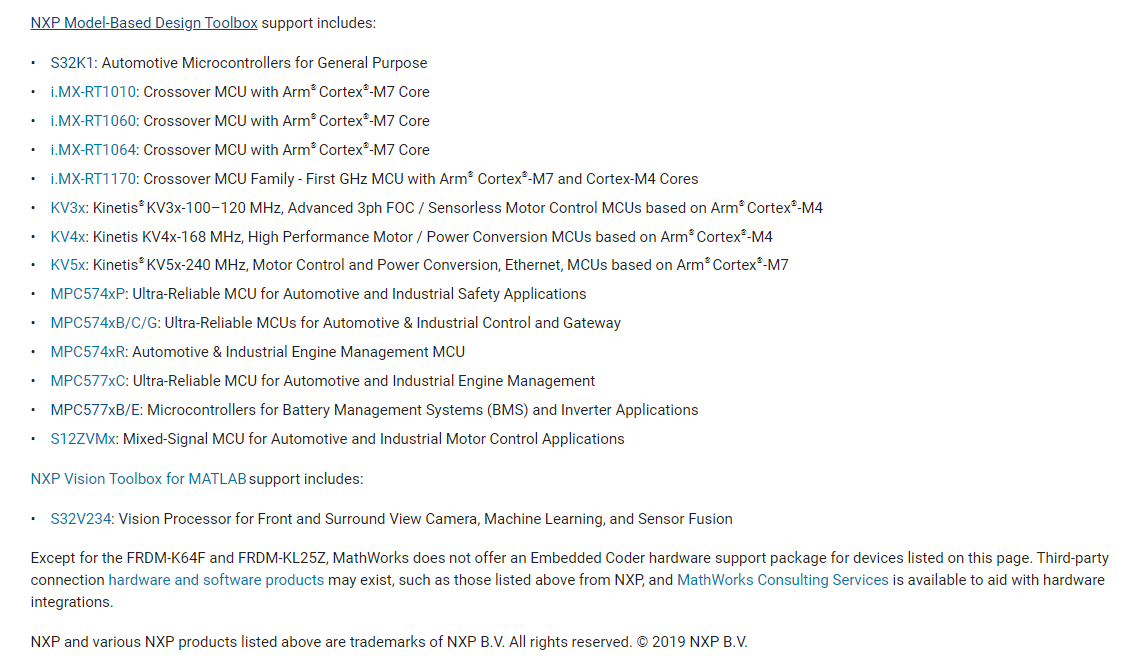 Solved: Does model based design tool support MPC5643L 3-phase PMSM Development Kit - NXP Community
