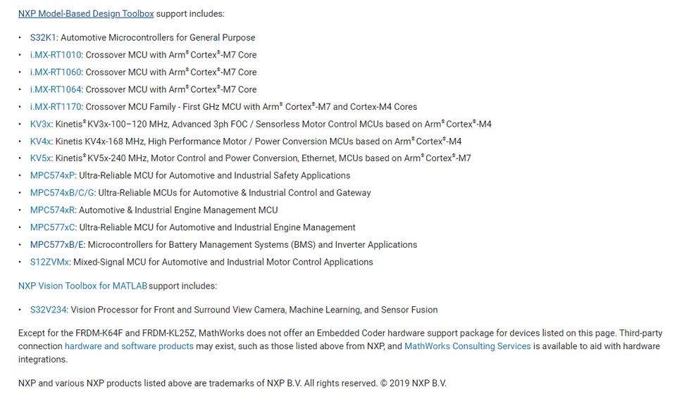 Solved: Does model based design tool support MPC5643L 3-phase PMSM Development Kit - NXP Community