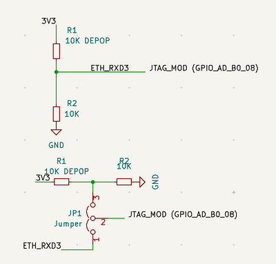 IMXRT1052 JTAG, PHY.MAC MII and BOOT pin multiplexing - NXP Community