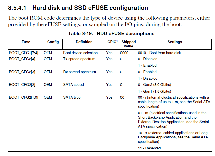 Solved: SATA Boot Settings - NXP Community