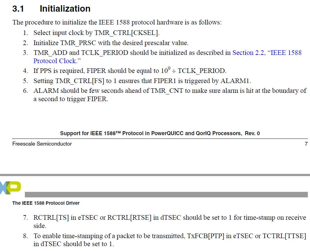 How to generate phase-aligned 1PPS from LS1028ARDB? - NXP Community