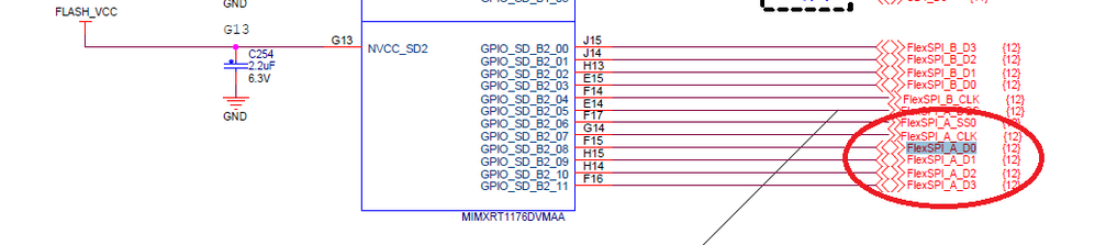 Solved: Modify MIMXRT1170_SFDP_QSPI.cfx for alternative flexspi pins ...