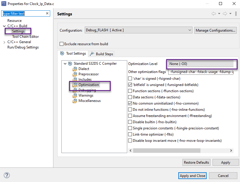 Debug issue S32DS v2018R1 flash /flexram acess - NXP Community