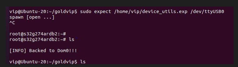 Solved: login to the board's Dom0 virtual machine console, from the ...