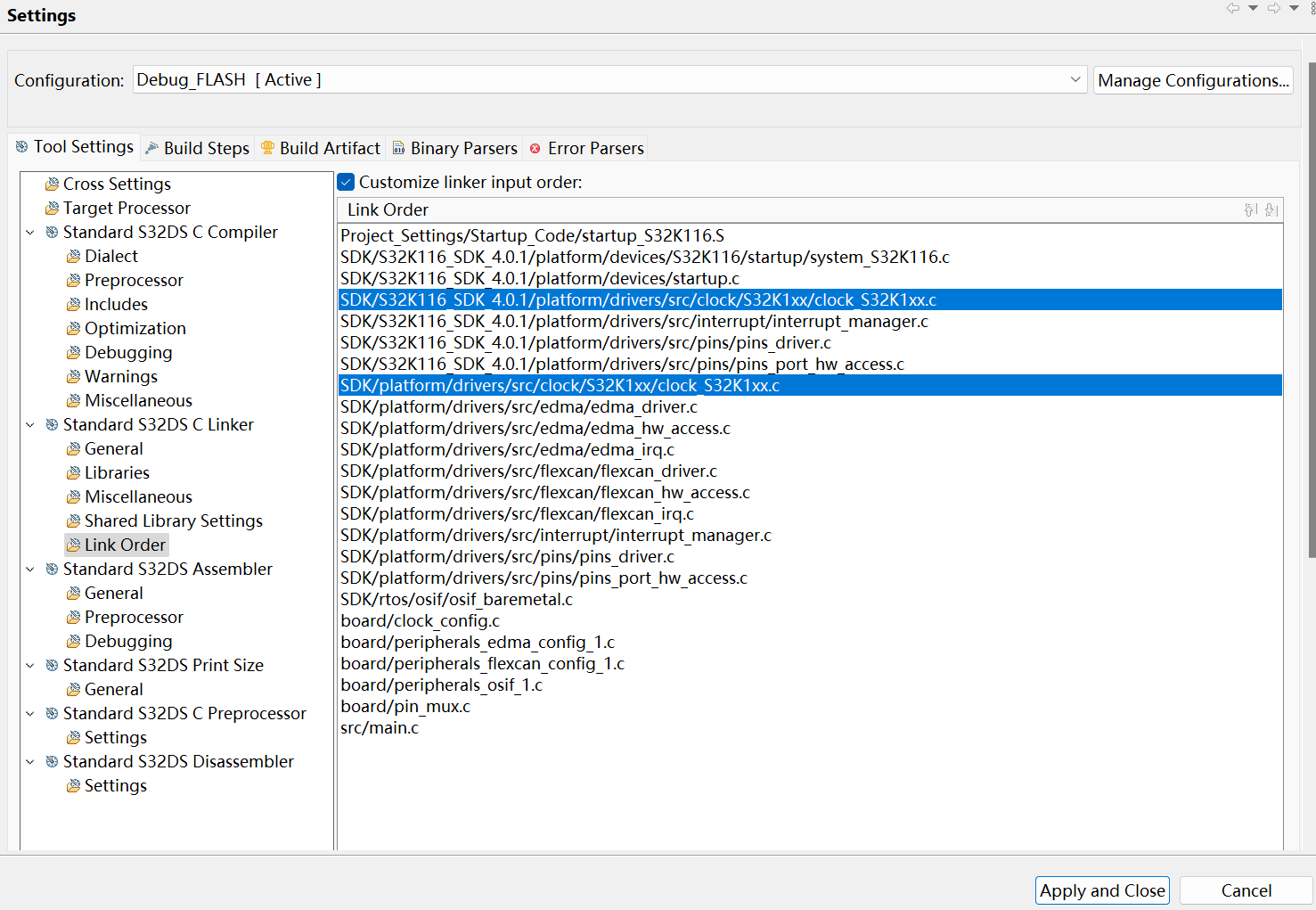 s32k116 create can demo multiple definition (s32 d... - NXP Community