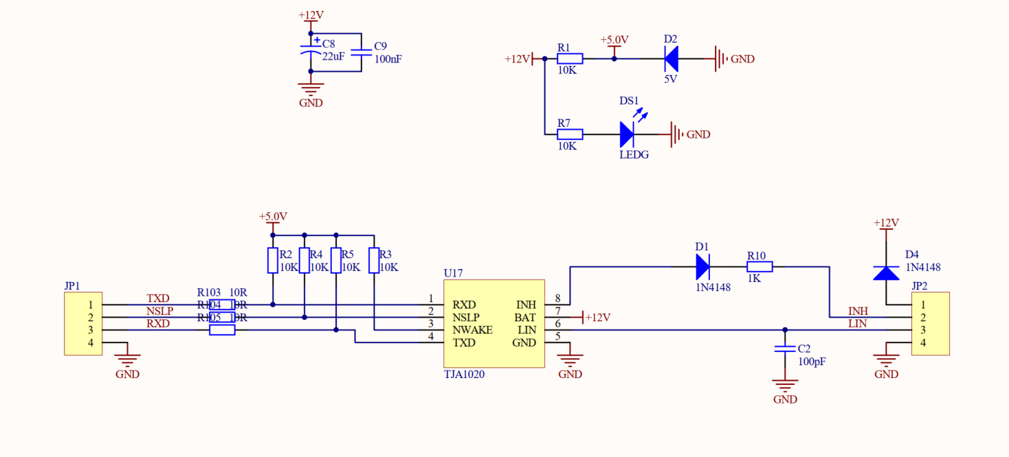 Solved: TJA1021 tranceiver circuit diagram - NXP Community