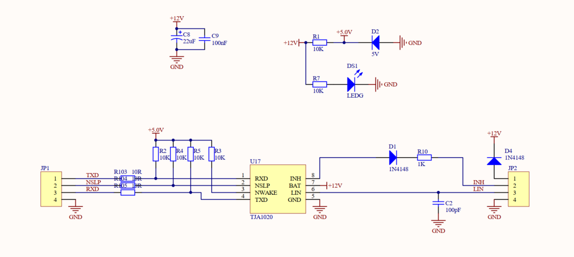 TJA1021 schematic diagram - NXP Community