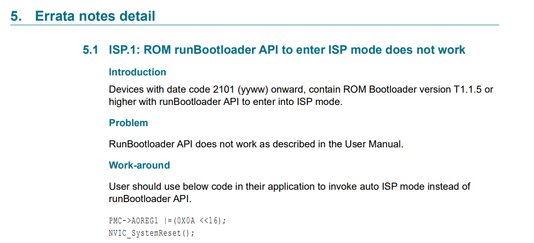 Solved: LPC5526 run isp bootloader - NXP Community