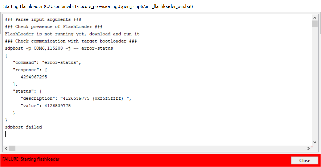 Flashing through UART - NXP Community