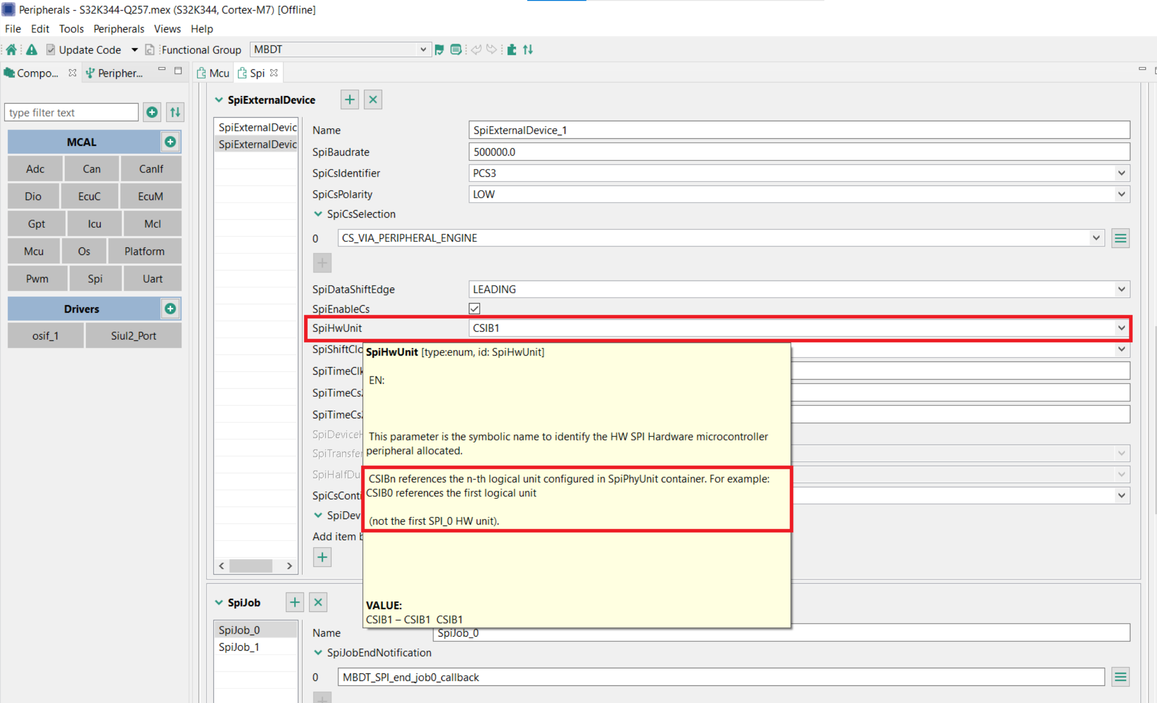 Solved: S32 Configuration Tool SpiPhyUnit mapping to SpiExternal Device - NXP Community