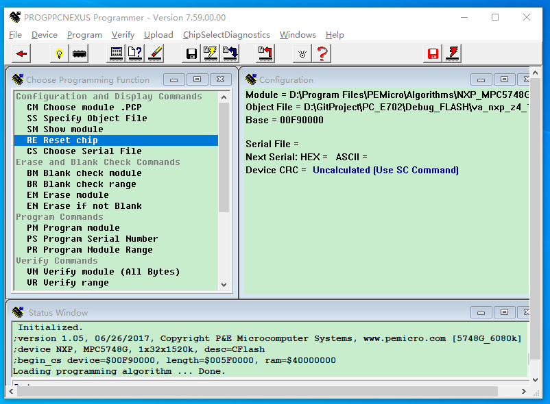 S32DS failed to download program into MPC5748G due to misoperation - NXP Community