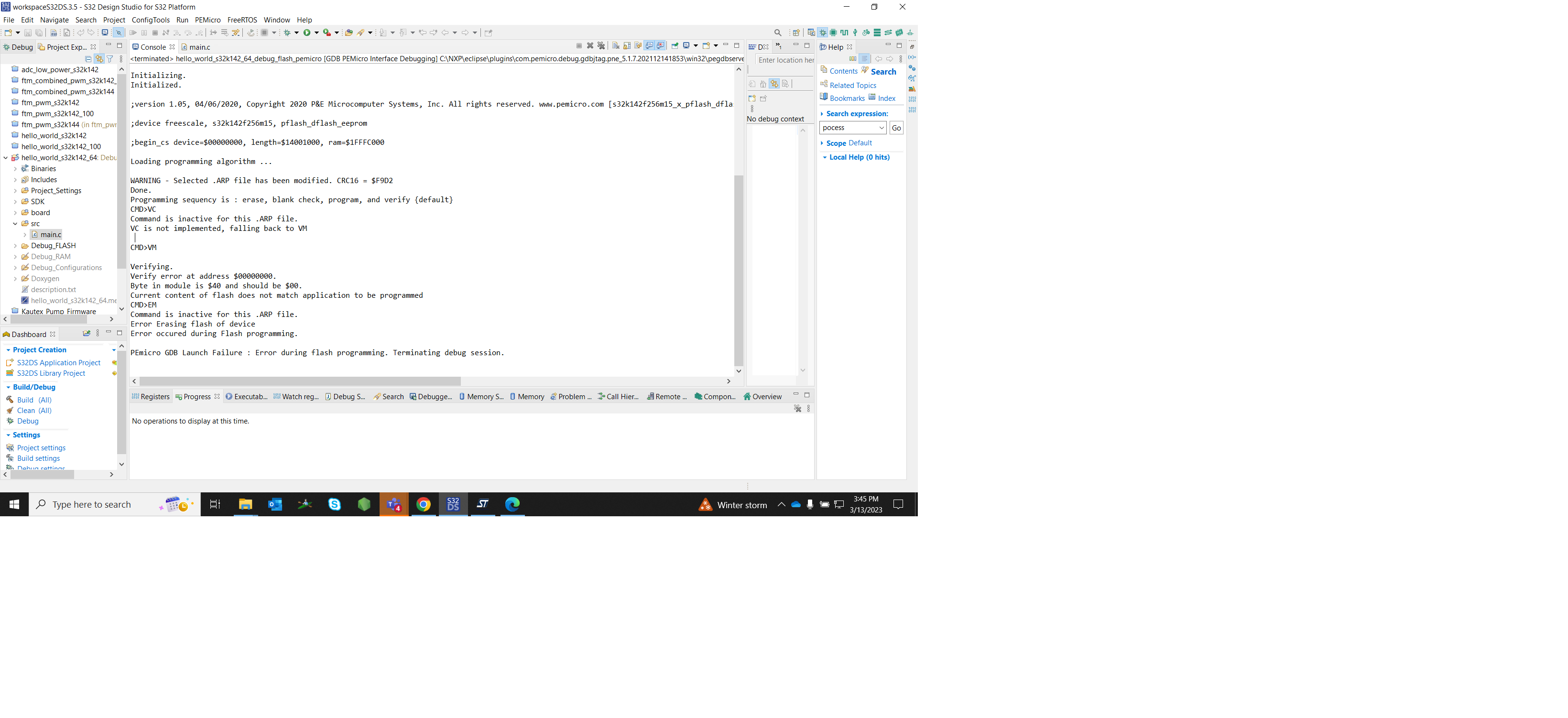 runtime error at 216 at 0328A5D6 is issue in software or hardware ...