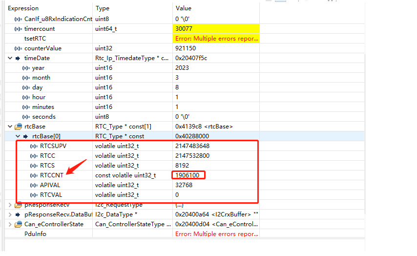 Solved: s32k312 RTC time never changes RTC interrupts can be generated - NXP Community