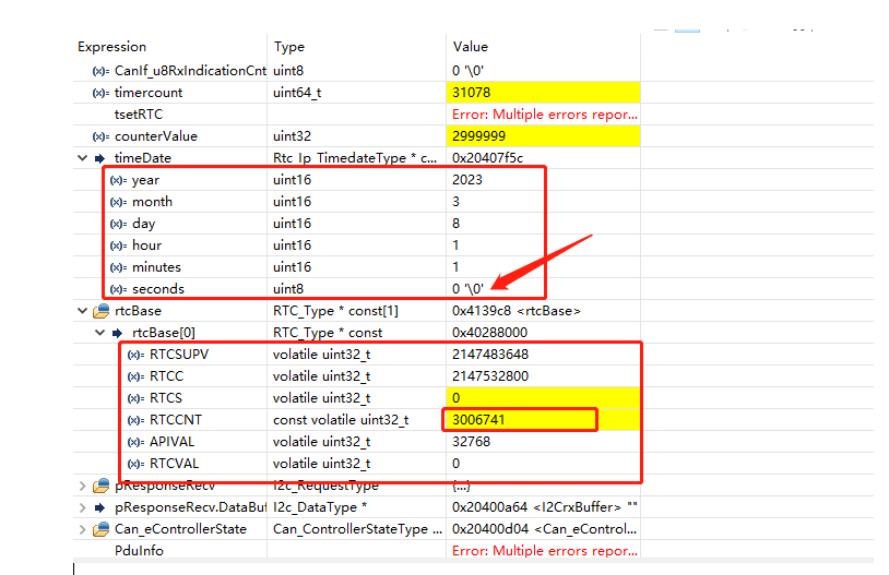 Solved: s32k312 RTC time never changes RTC interrupts can be generated - NXP Community