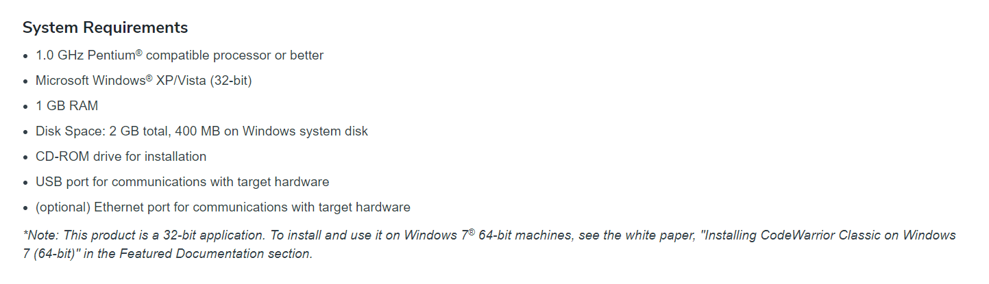Solved: [MCF52234] Question for Debugger Operation of CodeWarrior Coldfire V7.1 - NXP Community