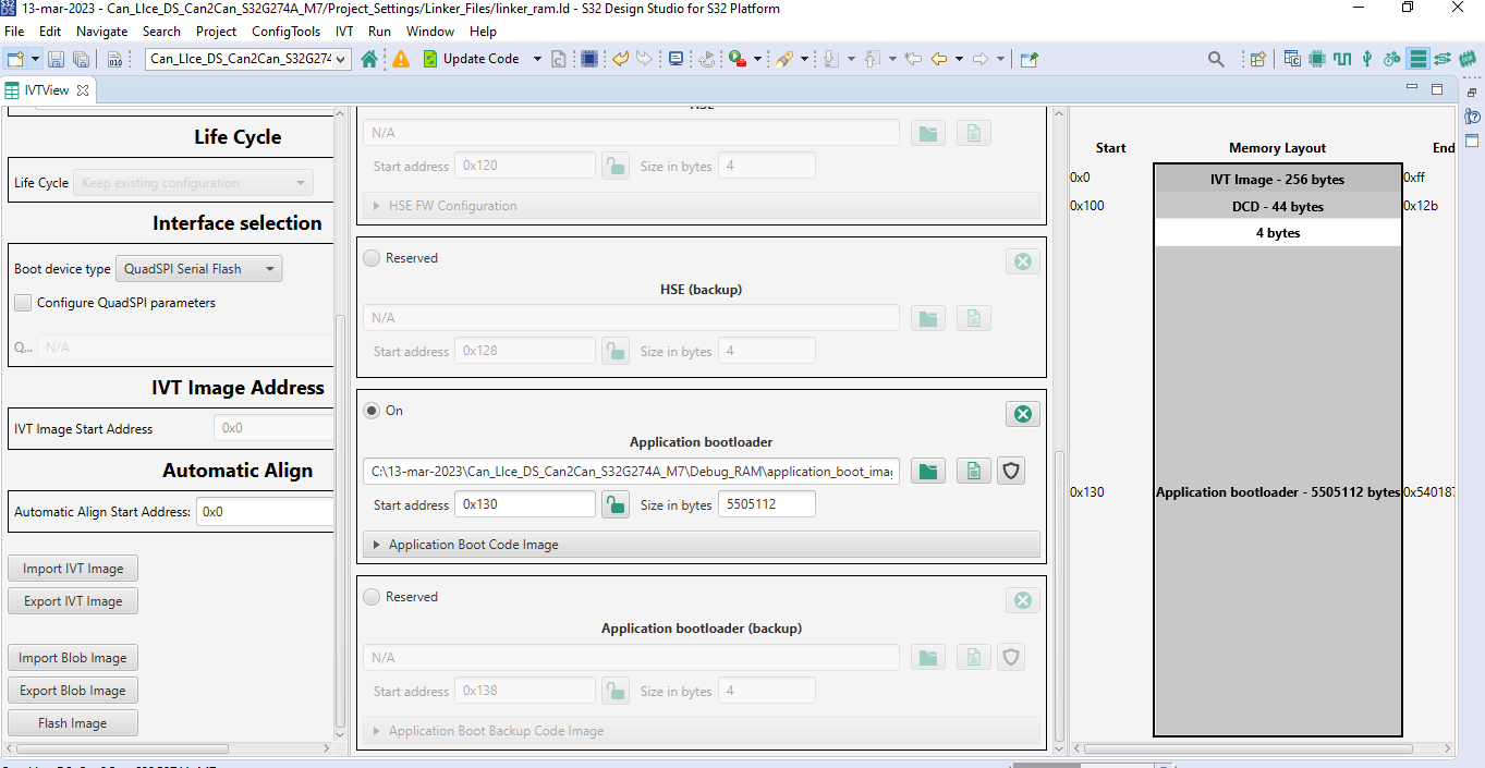 Unable to Boot M7 on Gold VIP RDB2(S32g274A) - NXP Community