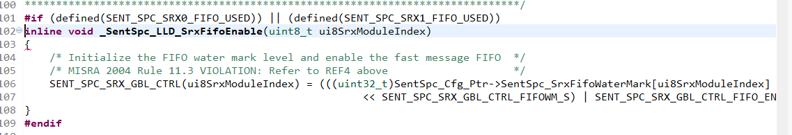 Solved: MPC5744 SENT driver Migrated to S32DS, but there is compile error. - NXP Community