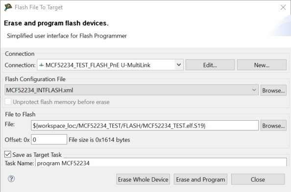 Solved: [MCF52234] Question for Debugger Operation of CodeWarrior Coldfire V7.1 - NXP Community
