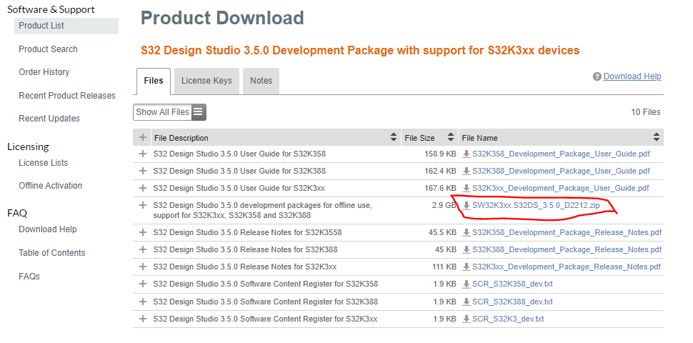 S32DS and S32K3 Packages Download - NXP Community