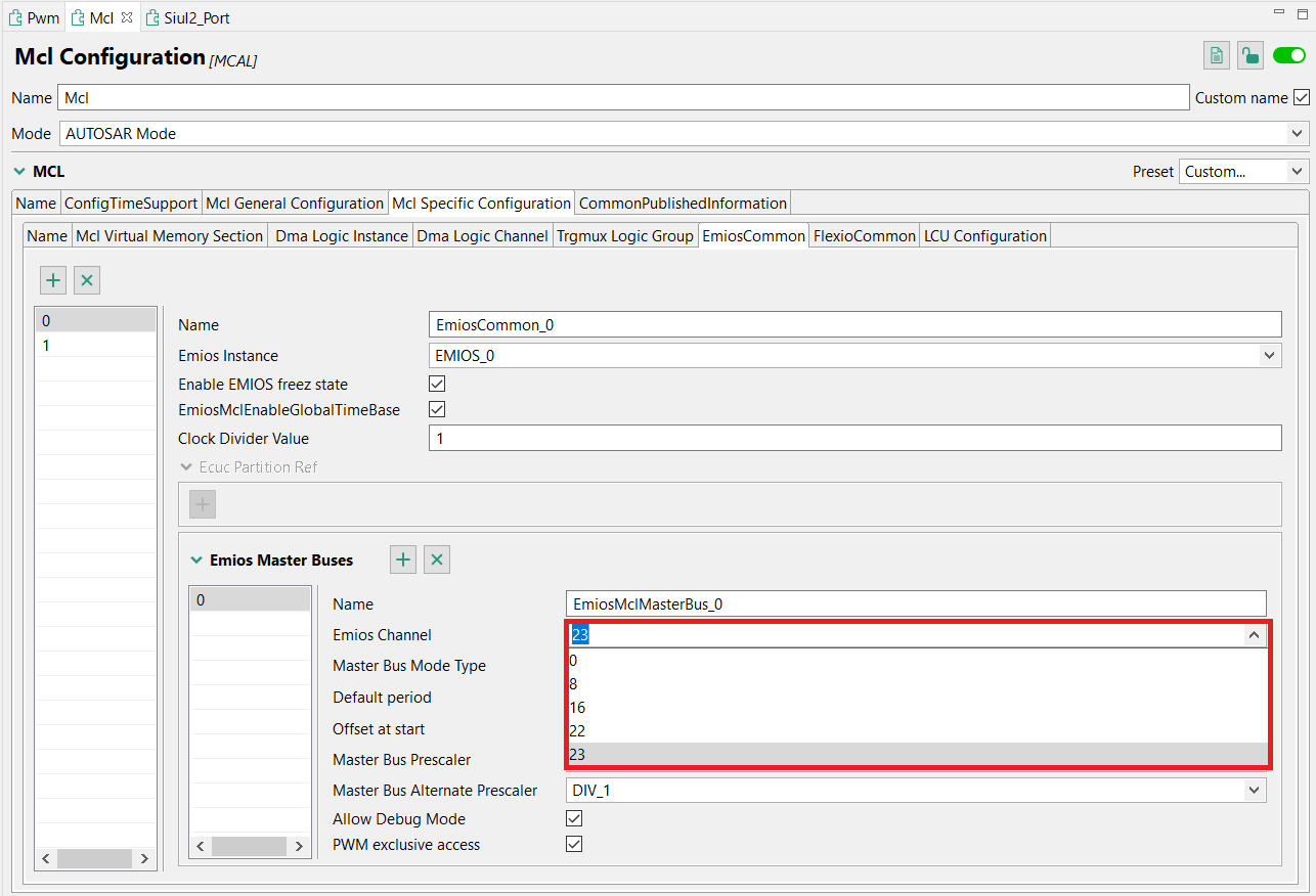 Solved S32 Ds Config Tool Pwm Issues Nxp Community
