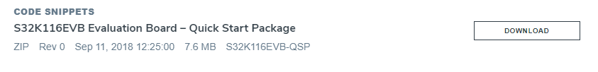 S32K116EVB-Q048 not working - NXP Community