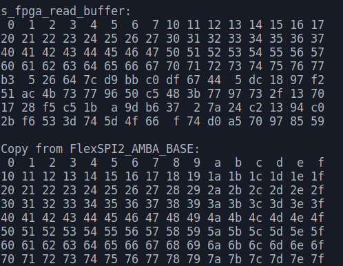 Solved: FLEXSPI eDMA read issue: half data loss - NXP Community