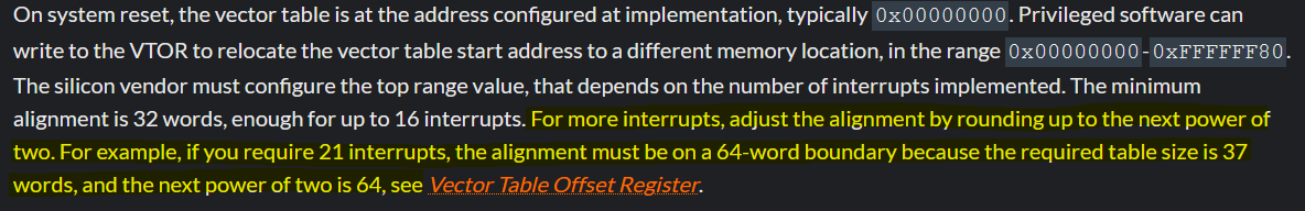 Solved: Relocate vector table to ITCM - NXP Community