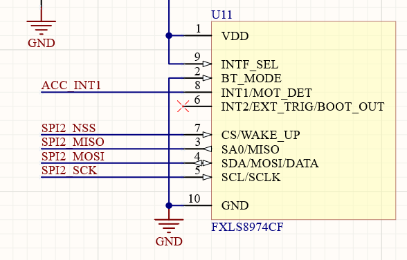 Accelerometer FXLS8974 - outside-of-thresholds doesn't work as I expect ...