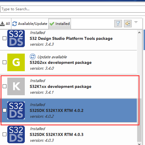 Solved: Migrate prj from S32DS for ARM version2018.R1 TO S32 platform 3 ...