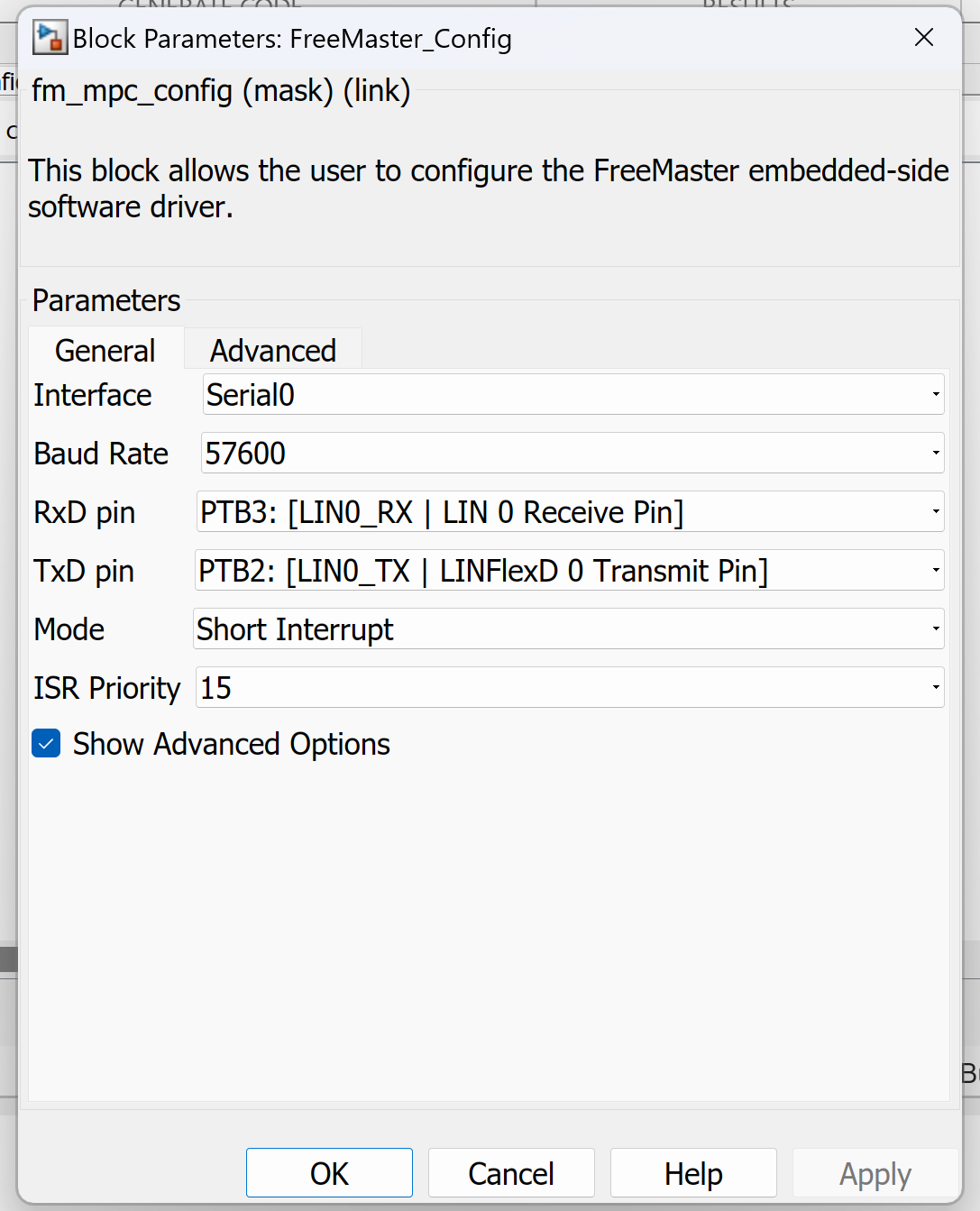 FreeMaster Not working with MPC57xx - NXP Community