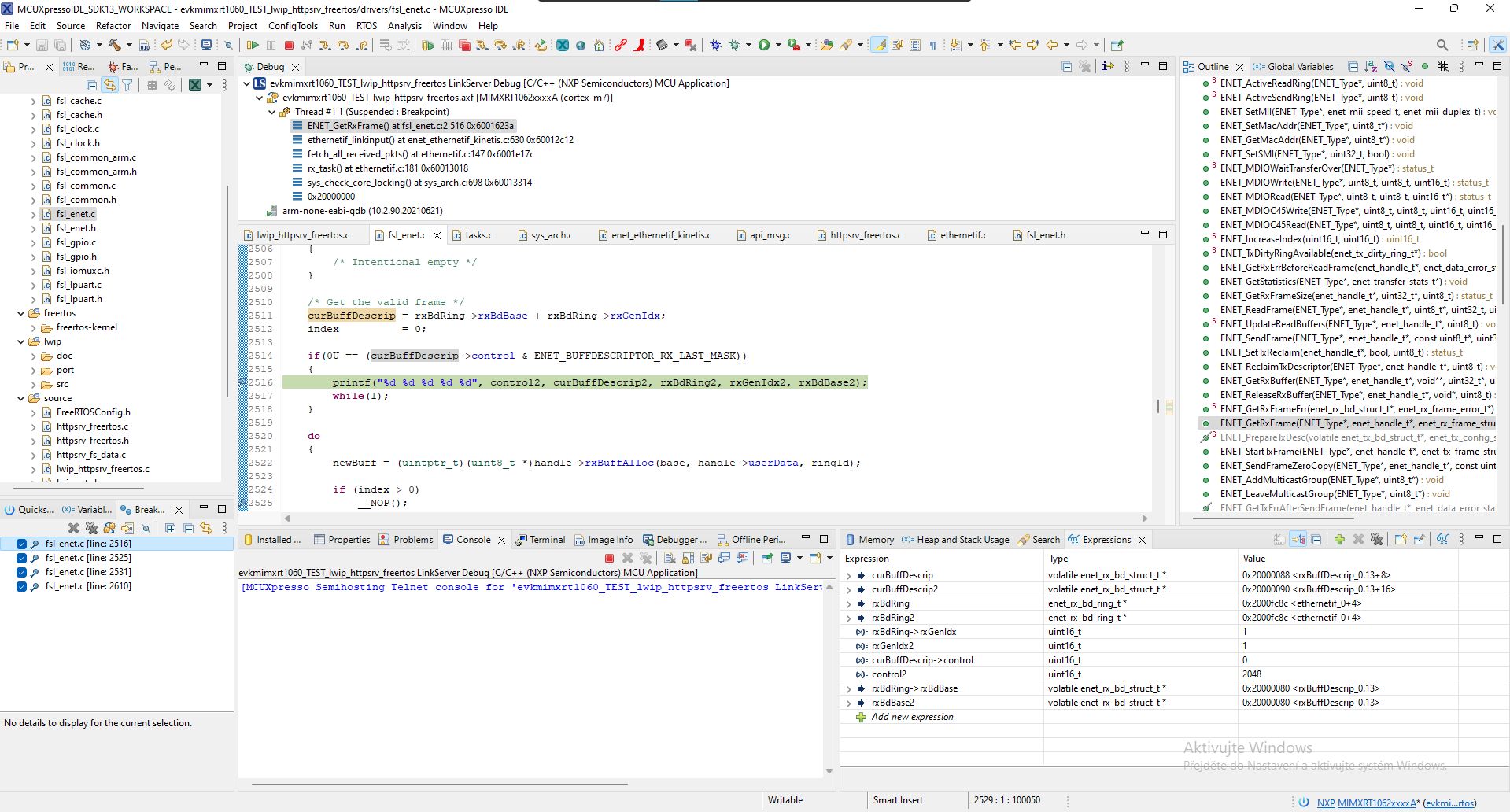 Solved: Ethernet RX assertion - NXP Community