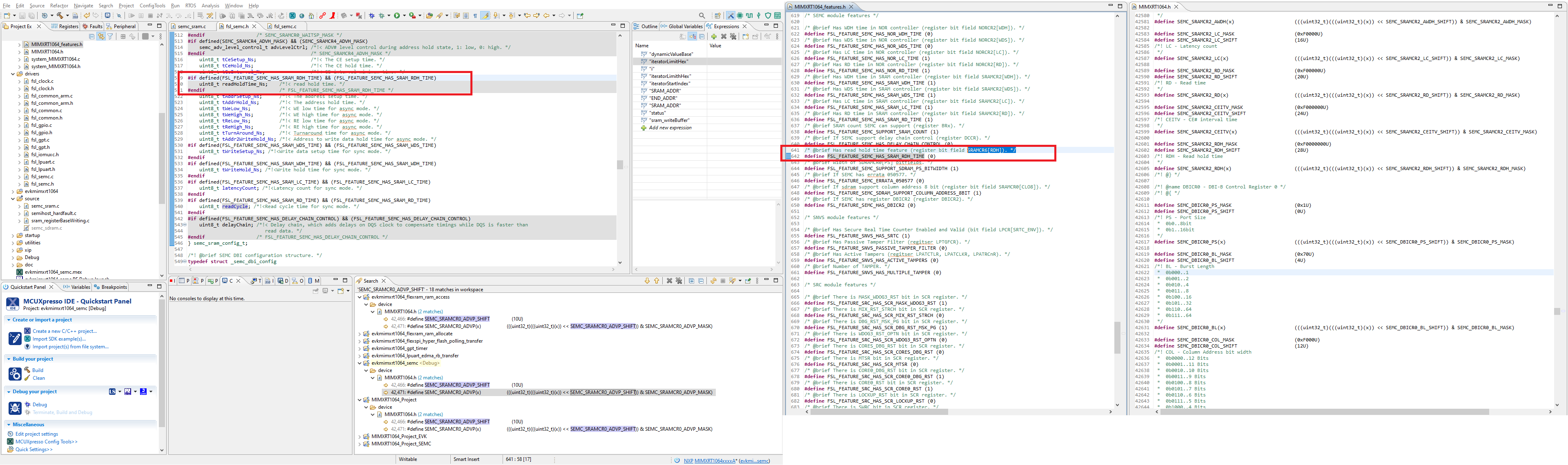Solved: IMXRT1064 External SRAM Usage - NXP Community