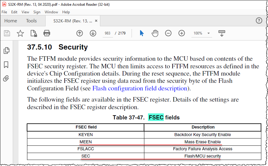 S32K144 - JTAG lock can be removed - NXP Community