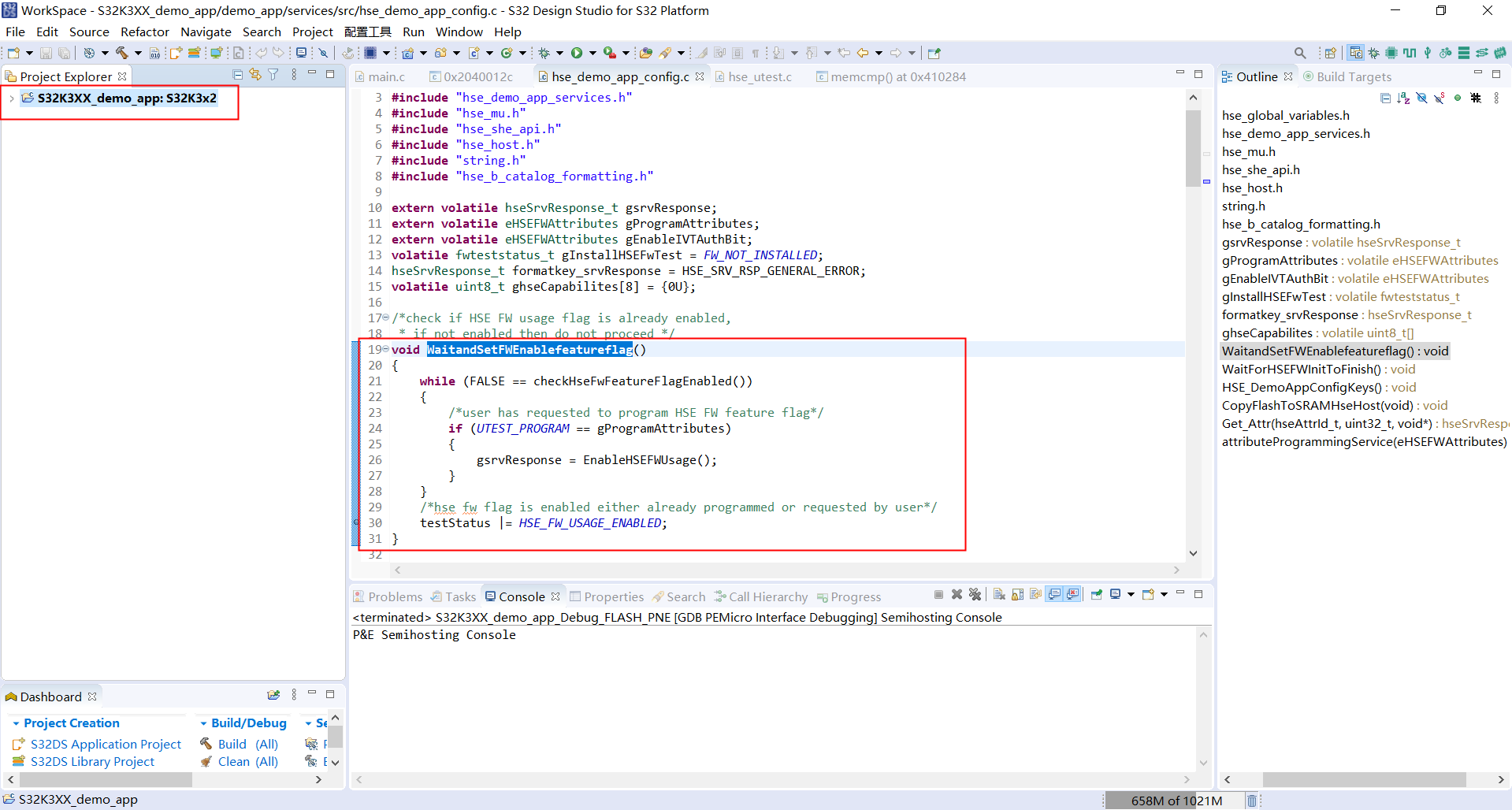 Re: Crypto_SymmetricPrimitives_S32K312 example - NXP Community