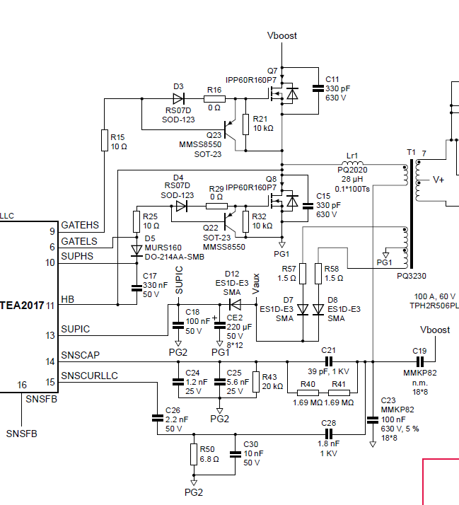 TEA2017AAT reference design UM11613 - NXP Community
