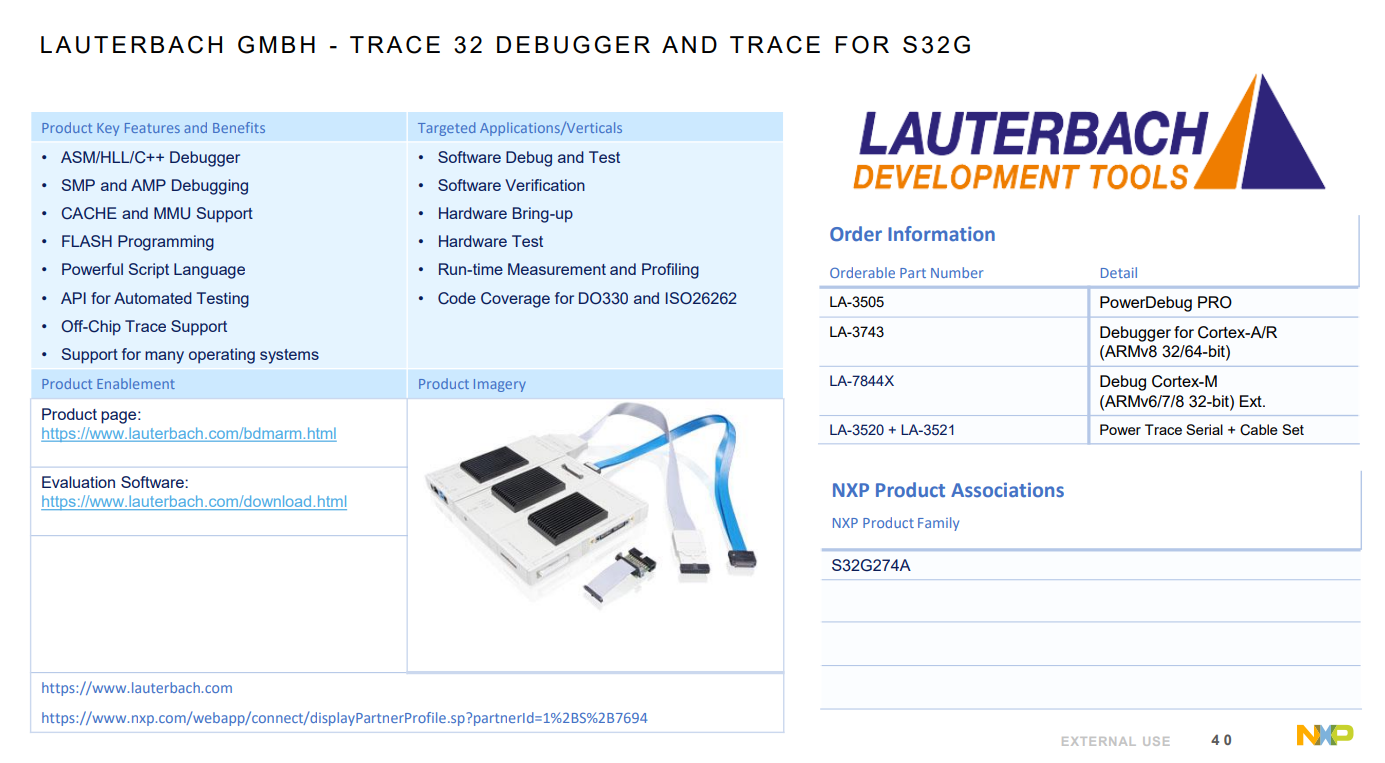 S32G-VNP-RDB2 Lauterbach - NXP Community