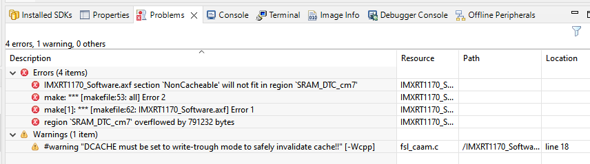 Re: IMXRT1170-EVK Debugging started failing with the message: "Target connection failed" - NXP ...