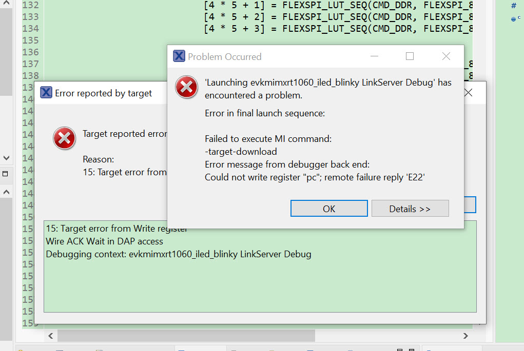 RT board recovery for debugger connect issues - NXP Community