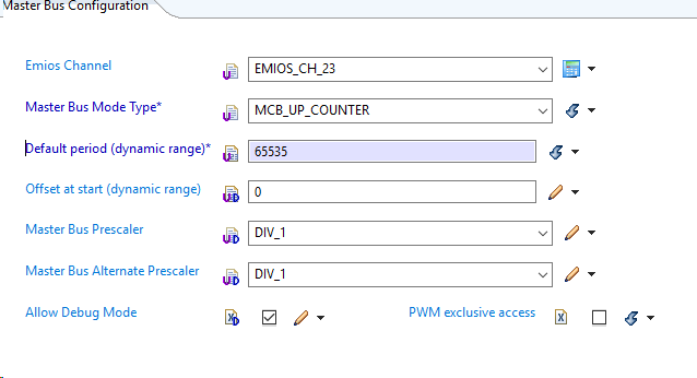 PWM Signal measurement using ICU-eMIOS channel returning Zero values for both Period & Duty ...