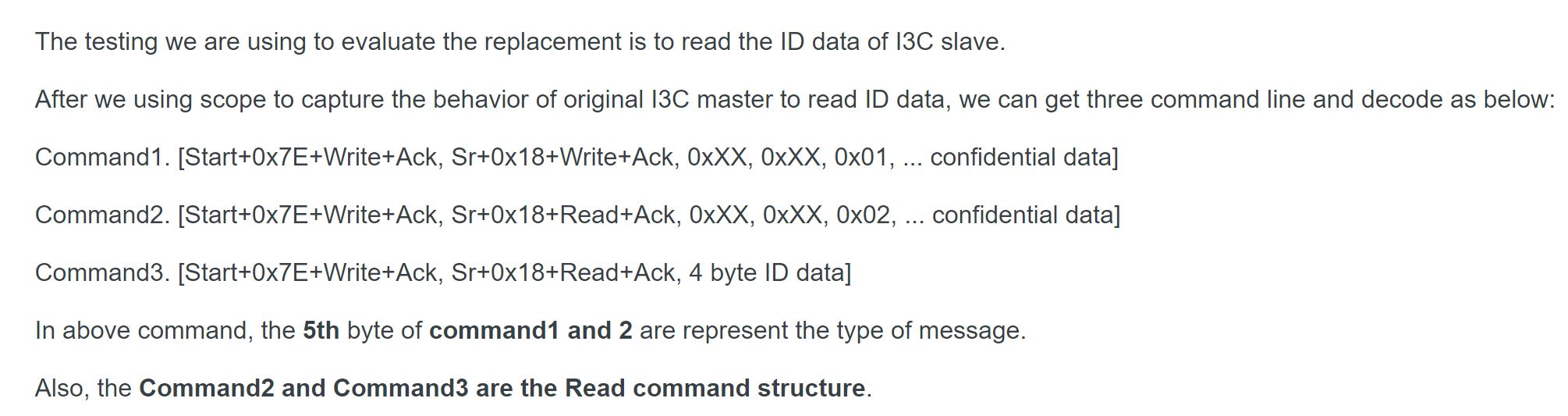 MIMXRT685-EVK_How to "Write" data when I3C command transfer direction is set as "Read"? - NXP ...