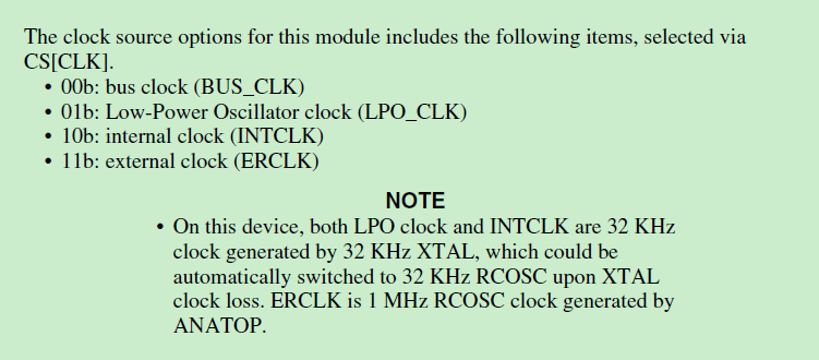 Solved: RTwdog clock selection - NXP Community