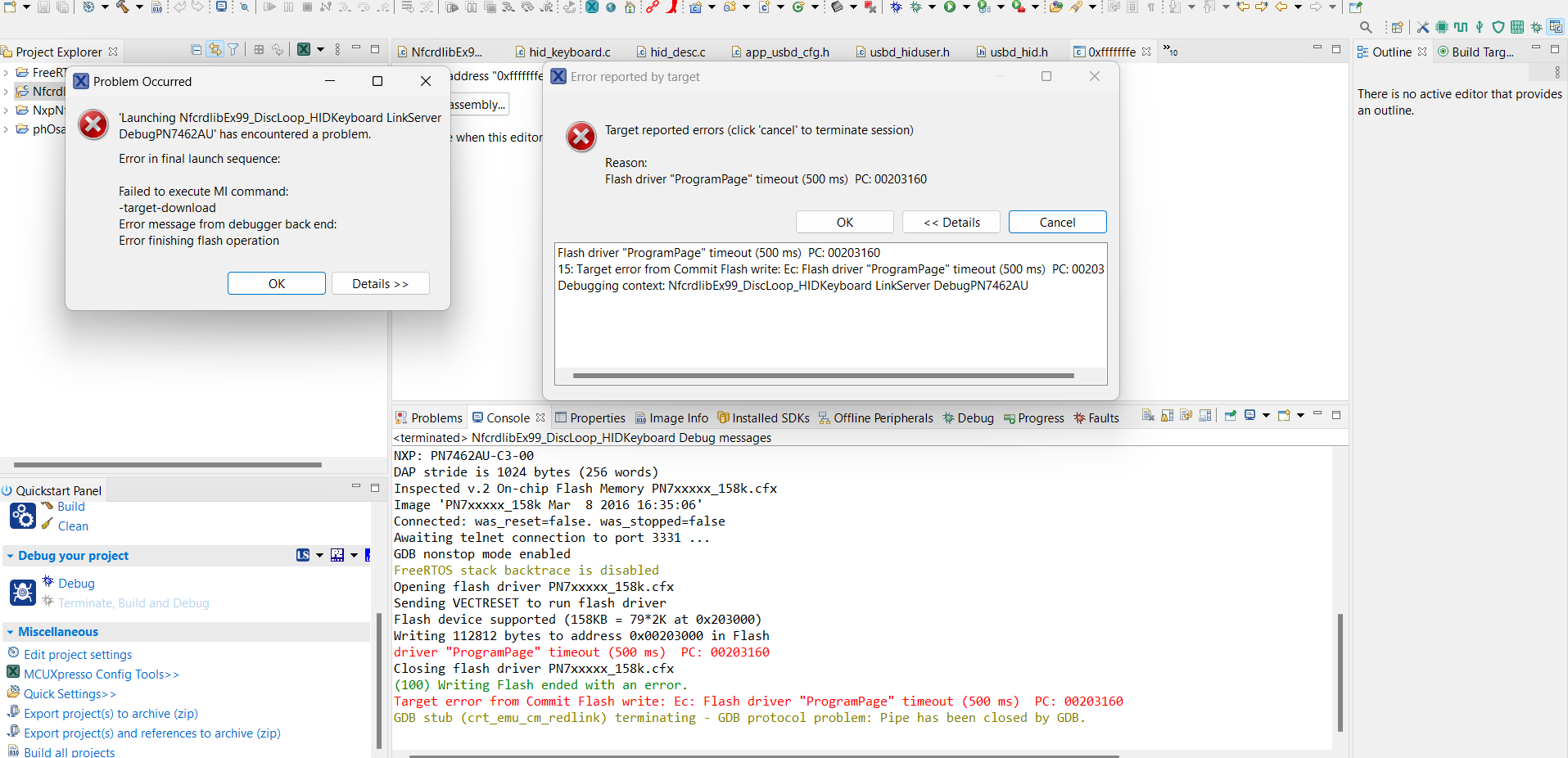 PN7462 flash issue - NXP Community