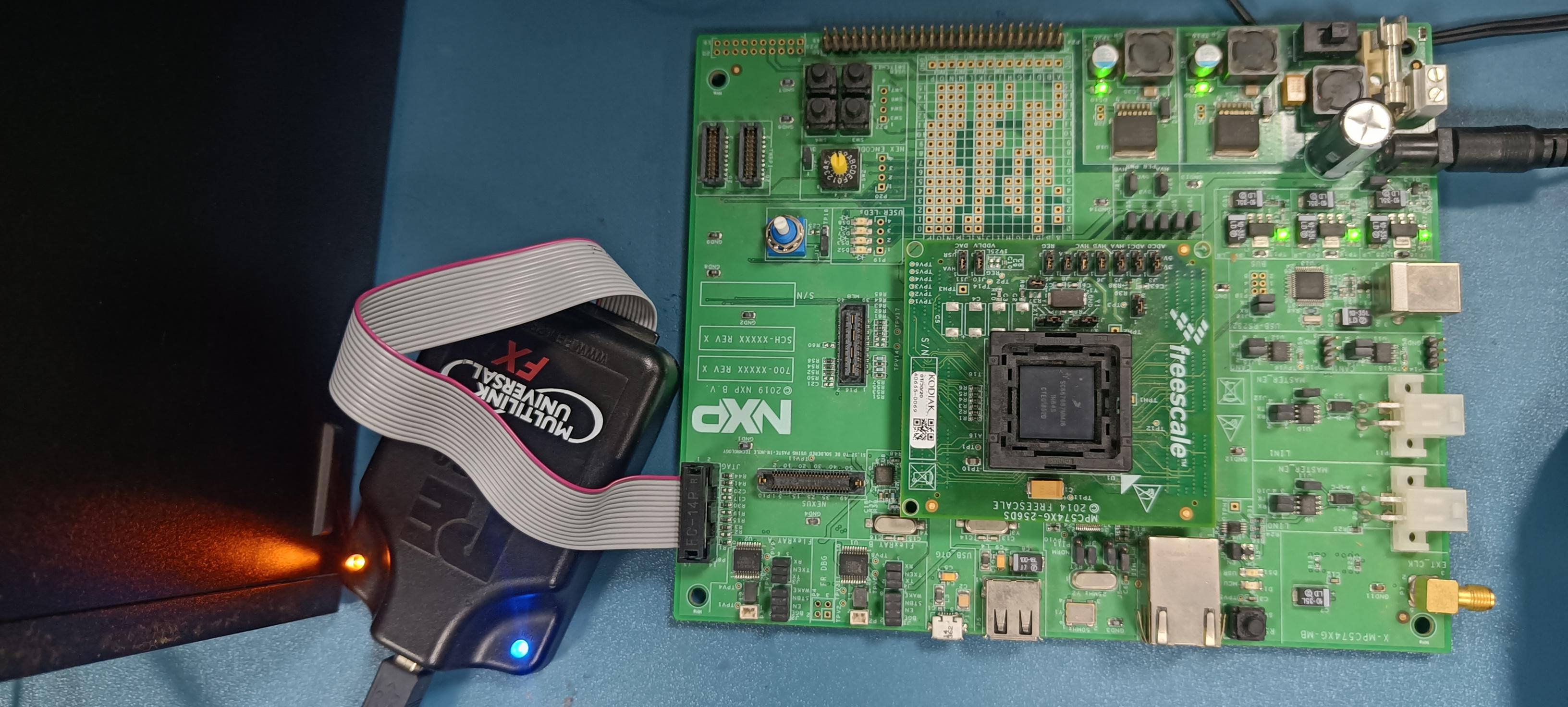 While Dubugging or flashing MPC574XG Device not detected or may be censored - NXP Community