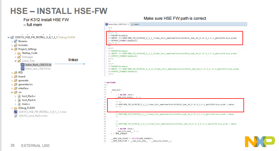 HSE – Install Firmware - NXP Community